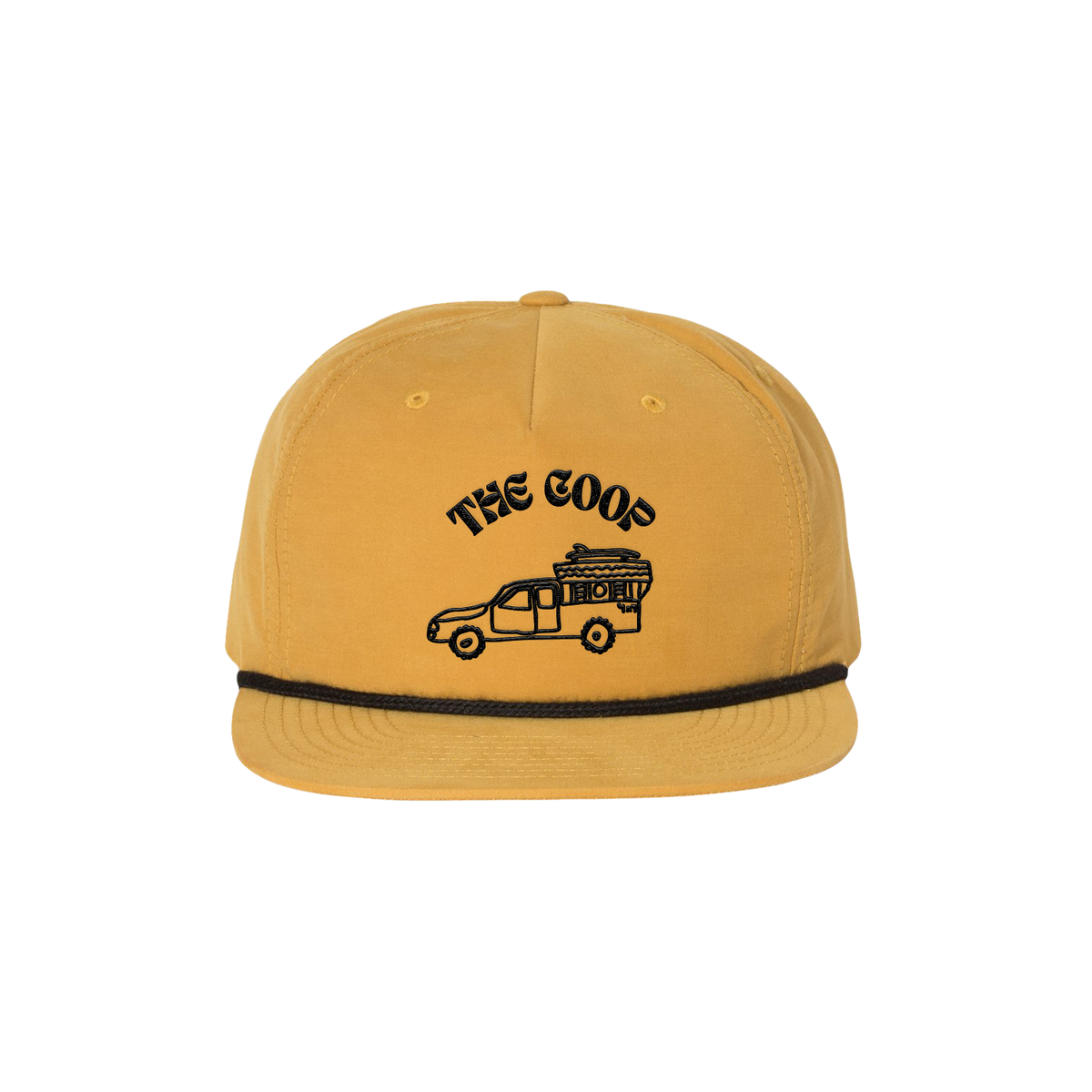 The Coop Yellow Snapback Cap – Goth Babe